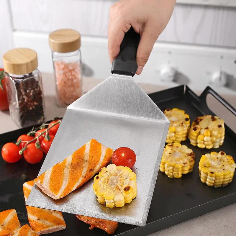 Stainless Steel Teppanyaki Steak Burger Shovel Cooking Shovel – A&S ...